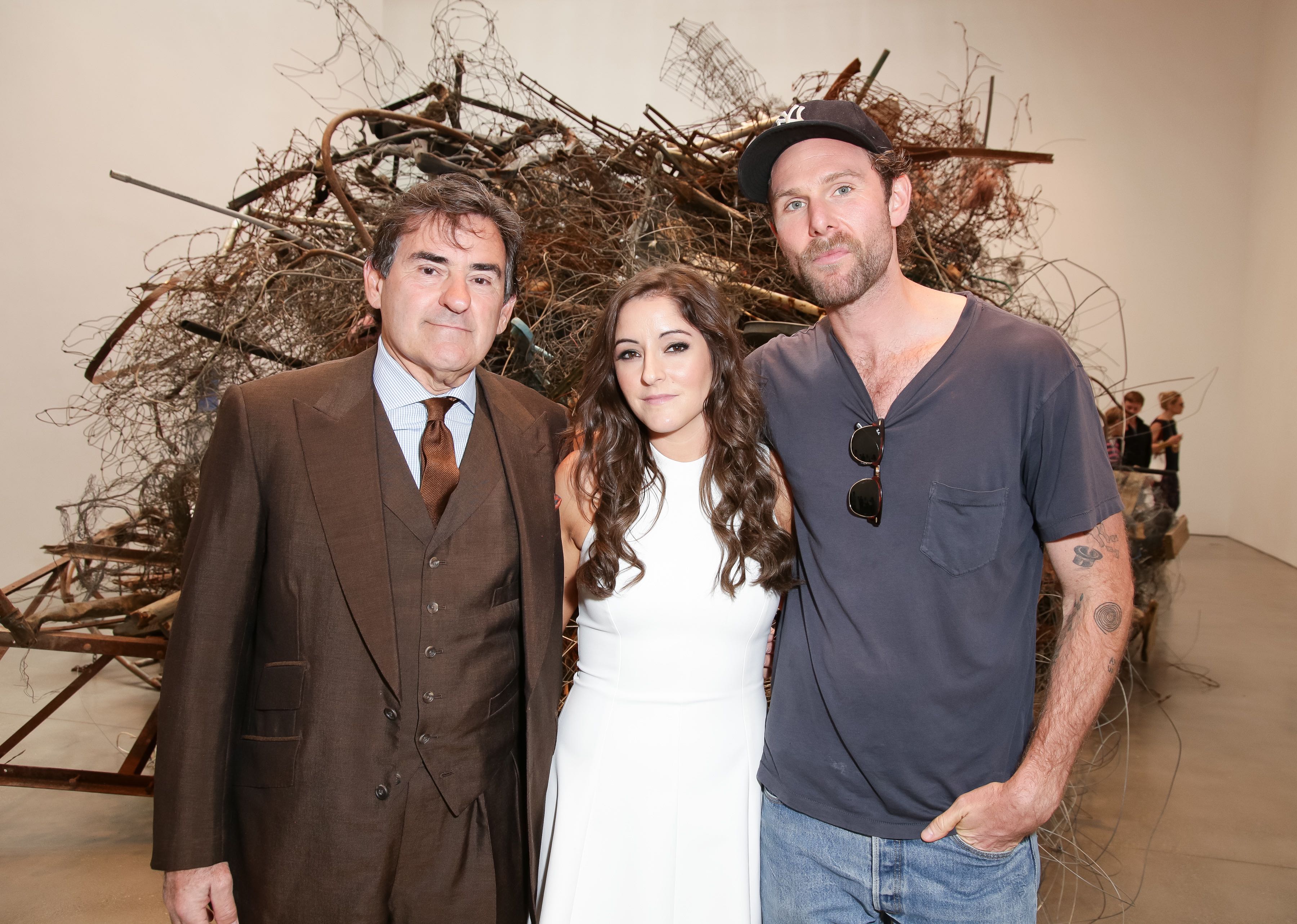 Dan Colen Help! Opening - The Brant Foundation